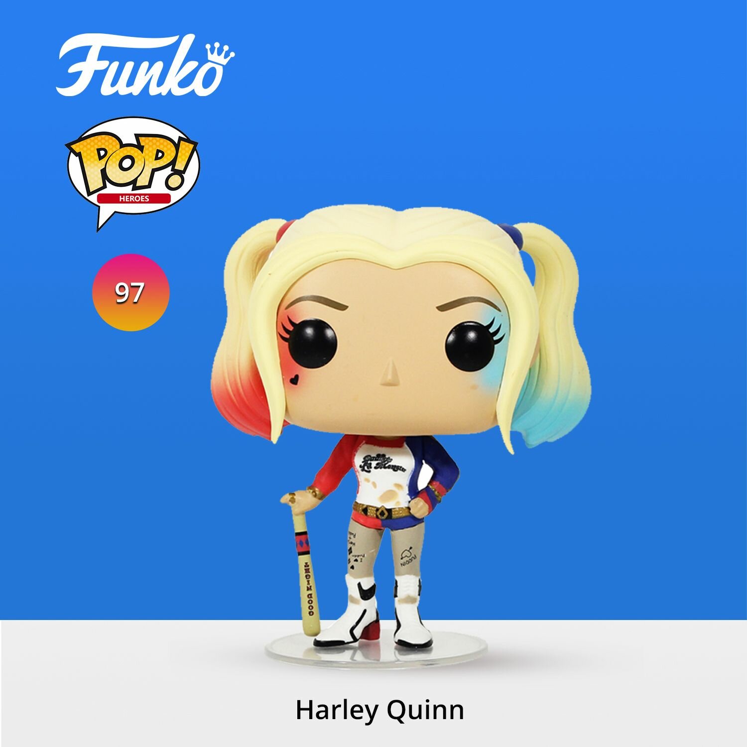 Фигурка Funko POP! Heroes Suicide Squad Harley Quinn 8401