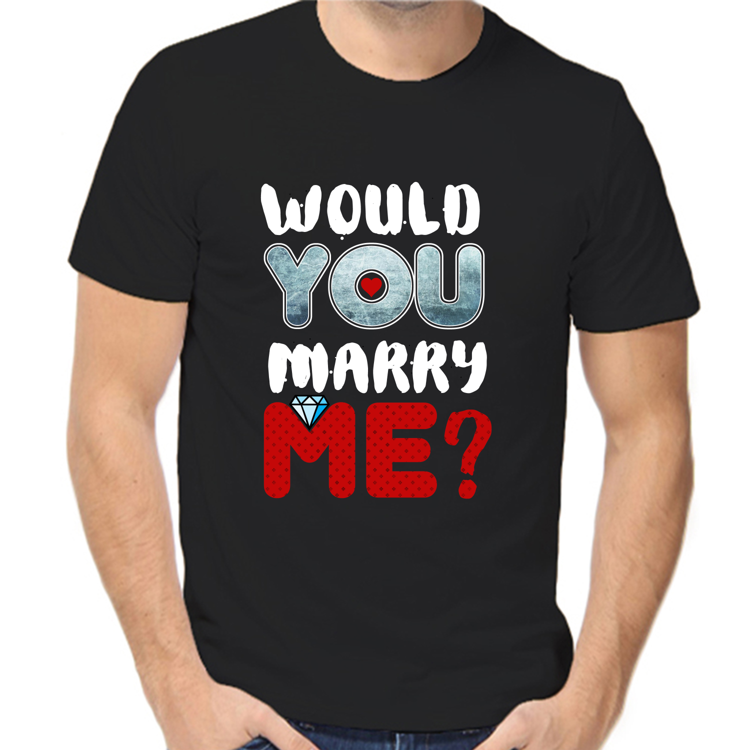 Футболка would you marry me