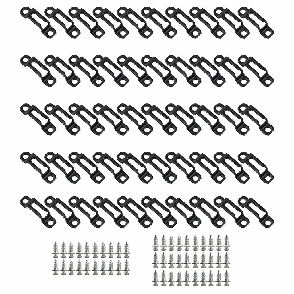 50 комплектов, скрытый разъем "два в одном" -половинный разъем