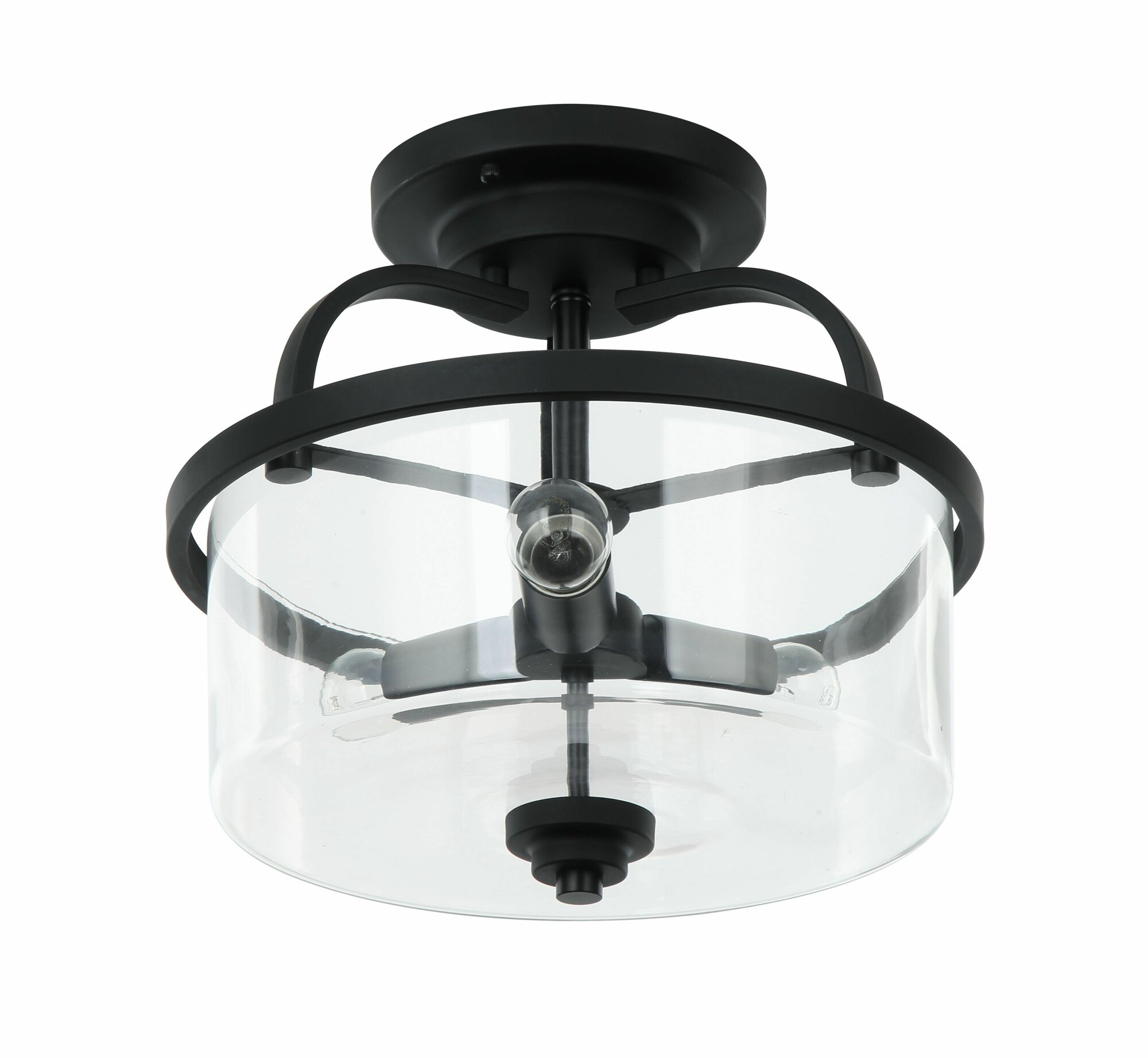 Люстра потолочная CR4061/3S, "Брук", стекло