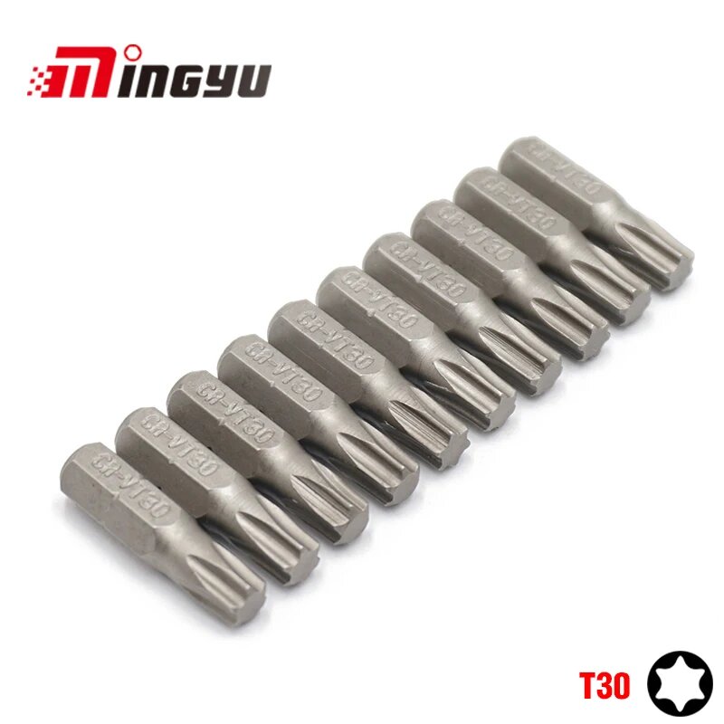 Набор отверток Torx T30 MING YU 10 шт.