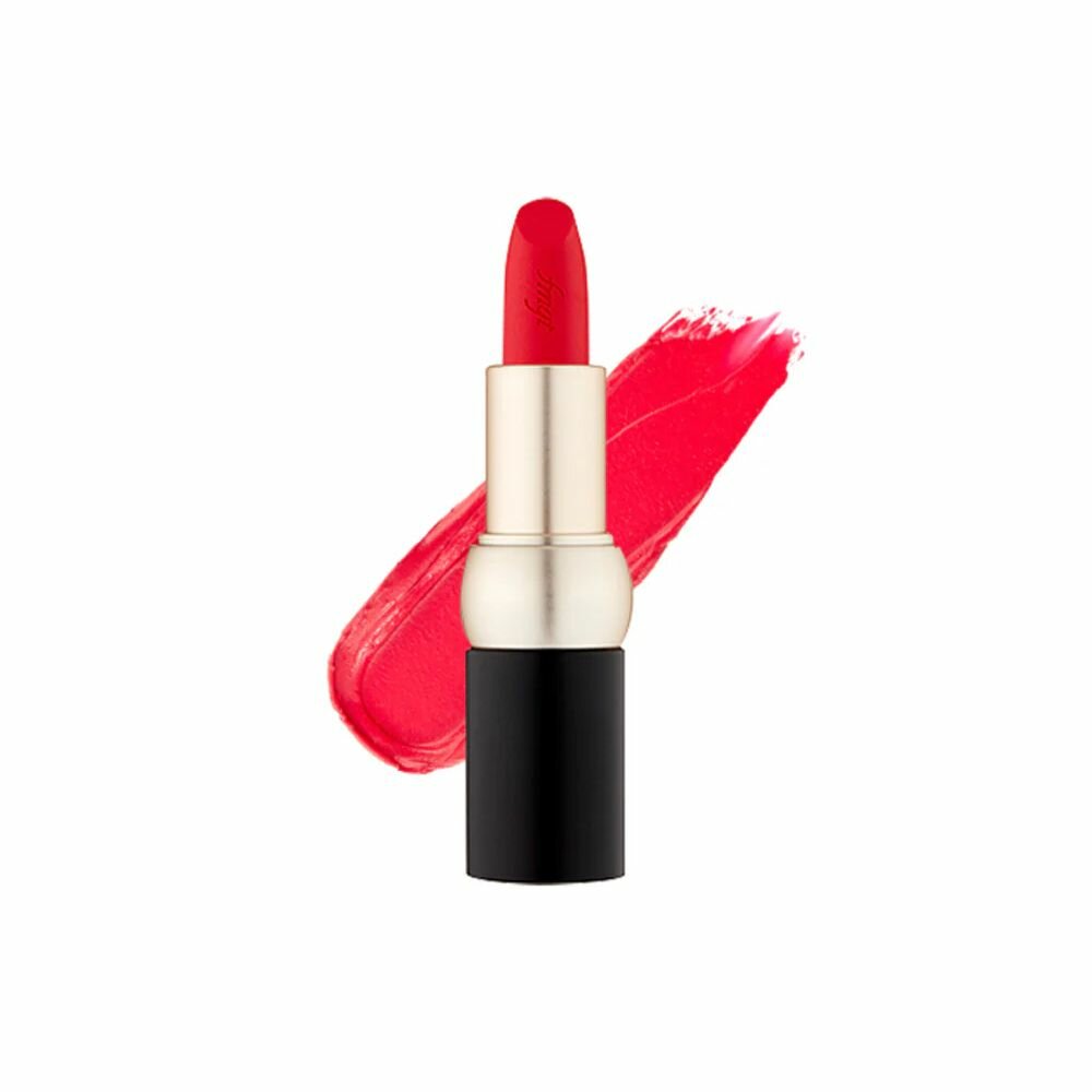 THE FACE SHOP FMGT Матовая помада для губ New Bold Velvet Lipstick (08 Blooming Azalea)