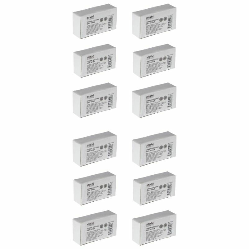 Attache Economy Зажимы для бумаг 15 мм черные 12 штук в упаковке, 12 уп