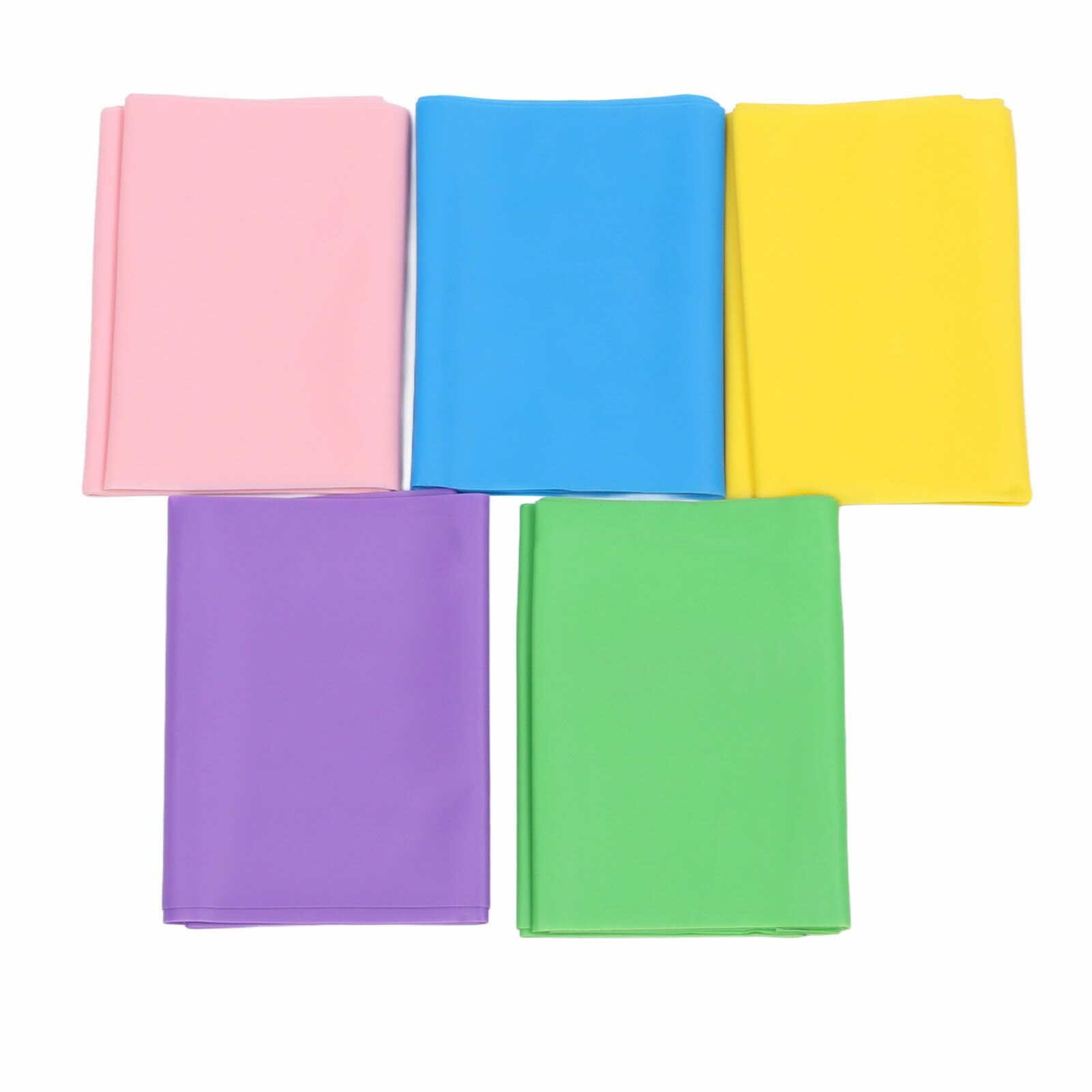 Эспандеры весом 36 фунтов, длина 2 м, утолщенные высокопрочные эластичные ленты для мужчин, женщин, тренировок, фитнеса, 5 шт. в упаковке, прочные ленты для упражнений