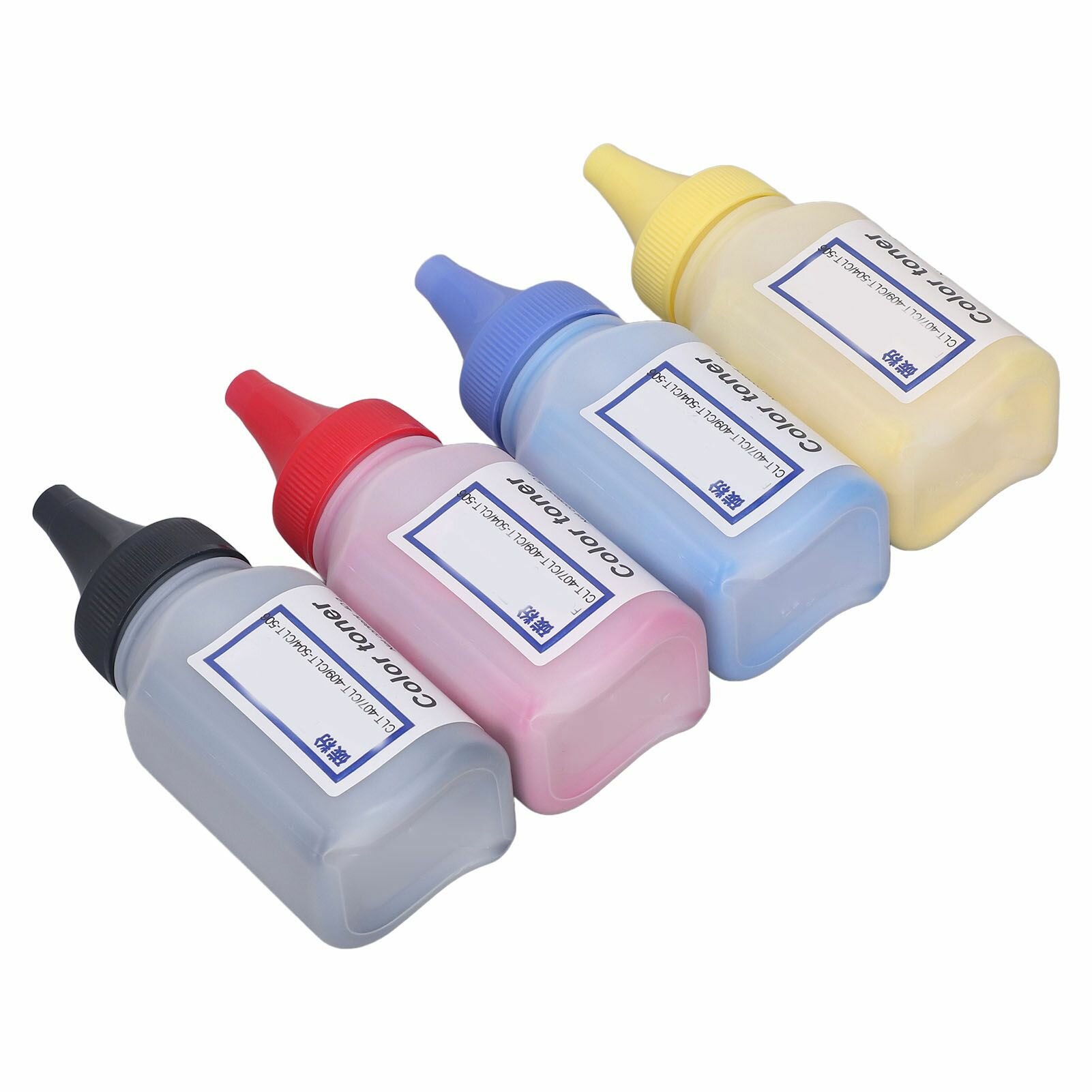 Набор порошков для заправки тонера, многоцветный универсальный тонер-порошок для заправки принтера для 409S