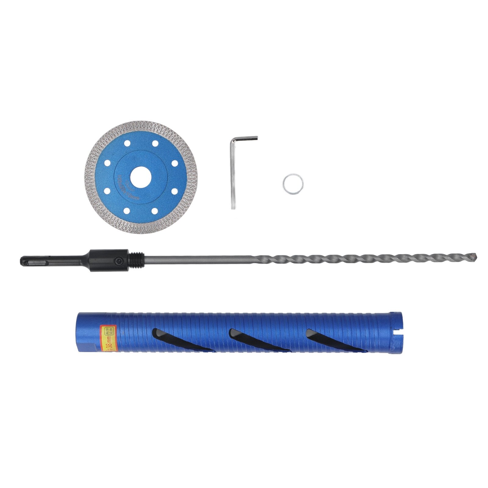 Blue Diamond Boncrete Core Drill Bit High твердость легкая установка сухое мокрое ядро бит 5/8–11.