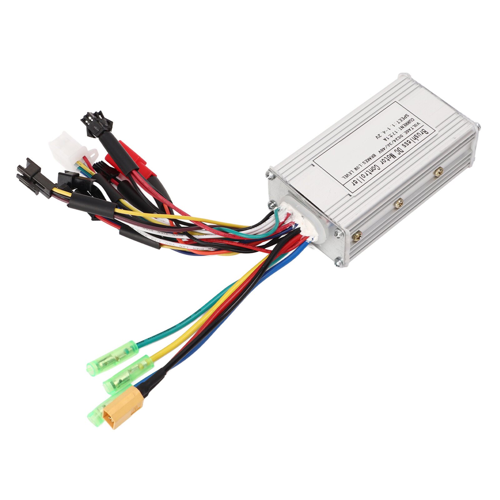 3-режимный синусоидальный контроллер, бесщеточная система управления двигателем постоянного тока для электрического велосипеда 24 В, 36 В, 48 В, 17 А