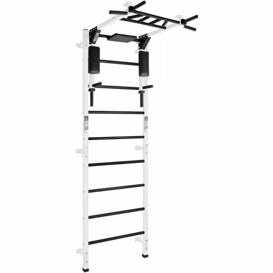 Спортивный комплекс с турником-брусьями Flexter Forman Profi, белый/чёрный