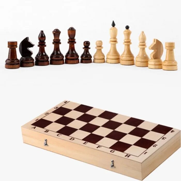 Настольная игра Шахматы турнирные в комплекте с доской 400х200х55 Е-1
