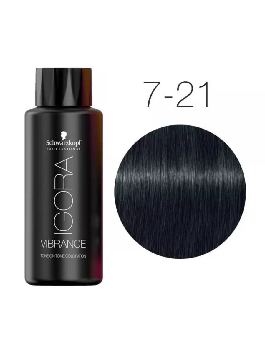 Schwarzkopf IGORA VIBRANCЕ 7-21 Краска для волос 60мл