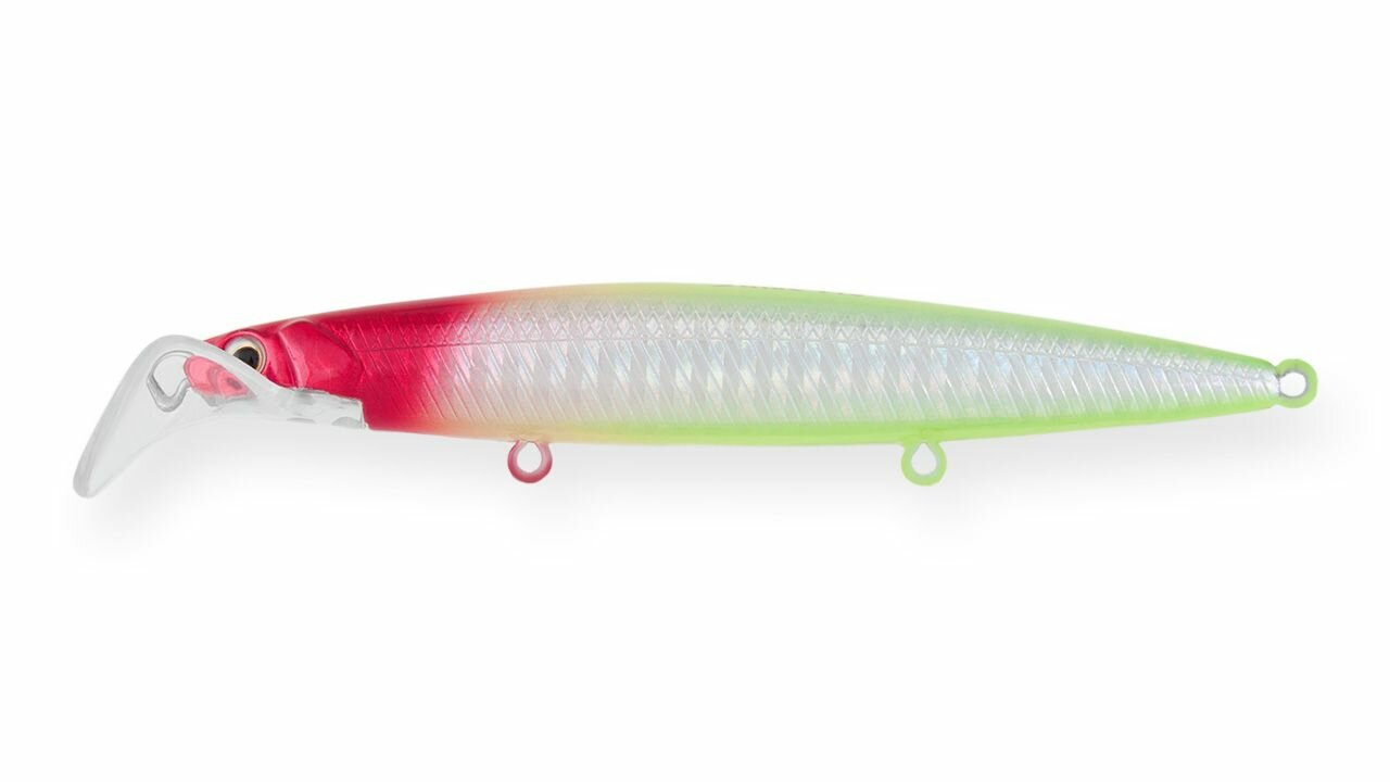 Воблер Минноу Strike Pro Scooter Minnow 110F, 110 мм 11,8 гр Плавающий, цвет X10-713