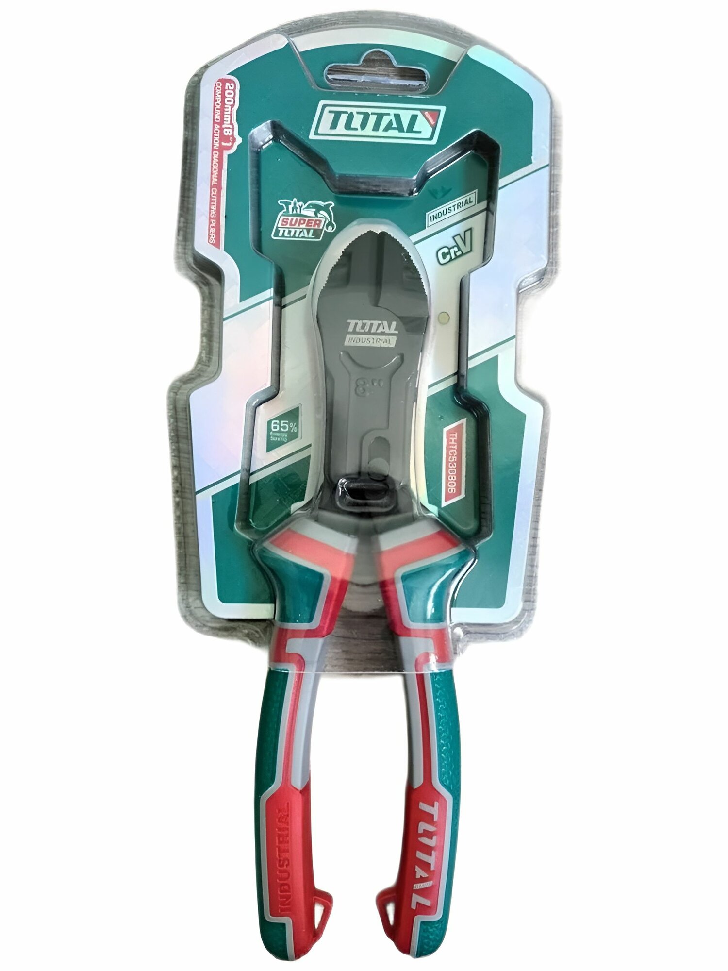 Бокорезы TOTAL THTC530806, хромованадиевая сталь, длина 20 см, хромированные