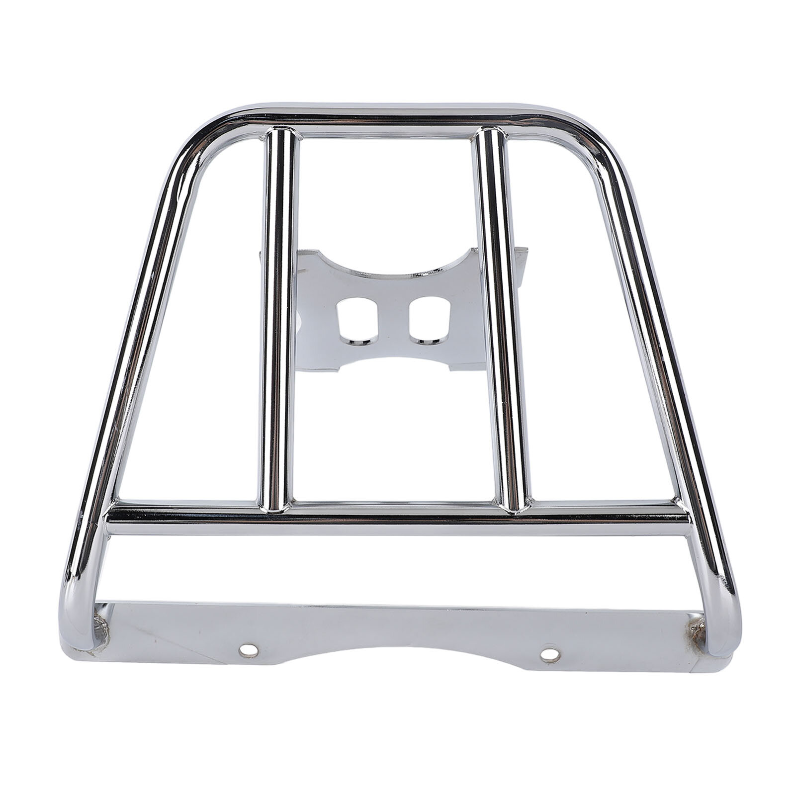 Задний багажник для мотоцикла из углеродистой стали, прочный, выдерживает большую нагрузку, вместительный, подходит для замены на Lambretta G350 2023-2025, серебристый.