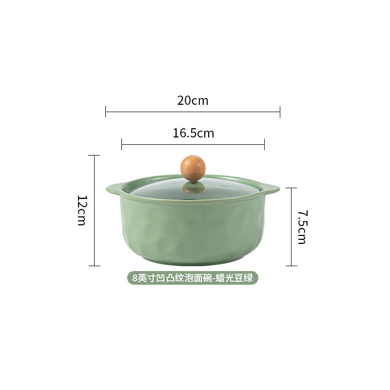 Домашняя миска для лапши с_легкими ручками: Lightweight и_easy использование!