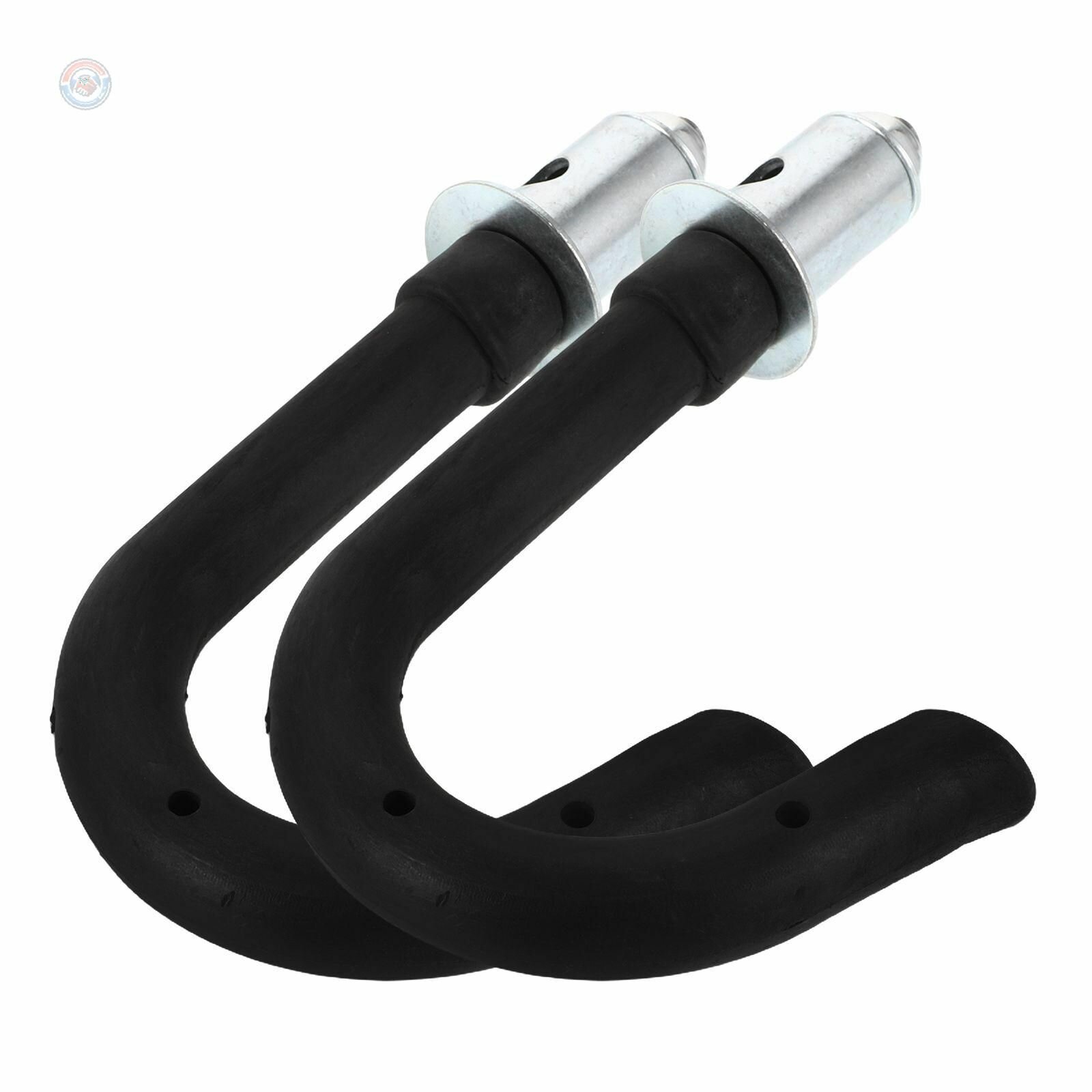 Съемные противоскользящие крючки для телескопических и прямых лестниц, резина и нержавеющая сталь, компактное хранение, безопасность на крыше и в гараже