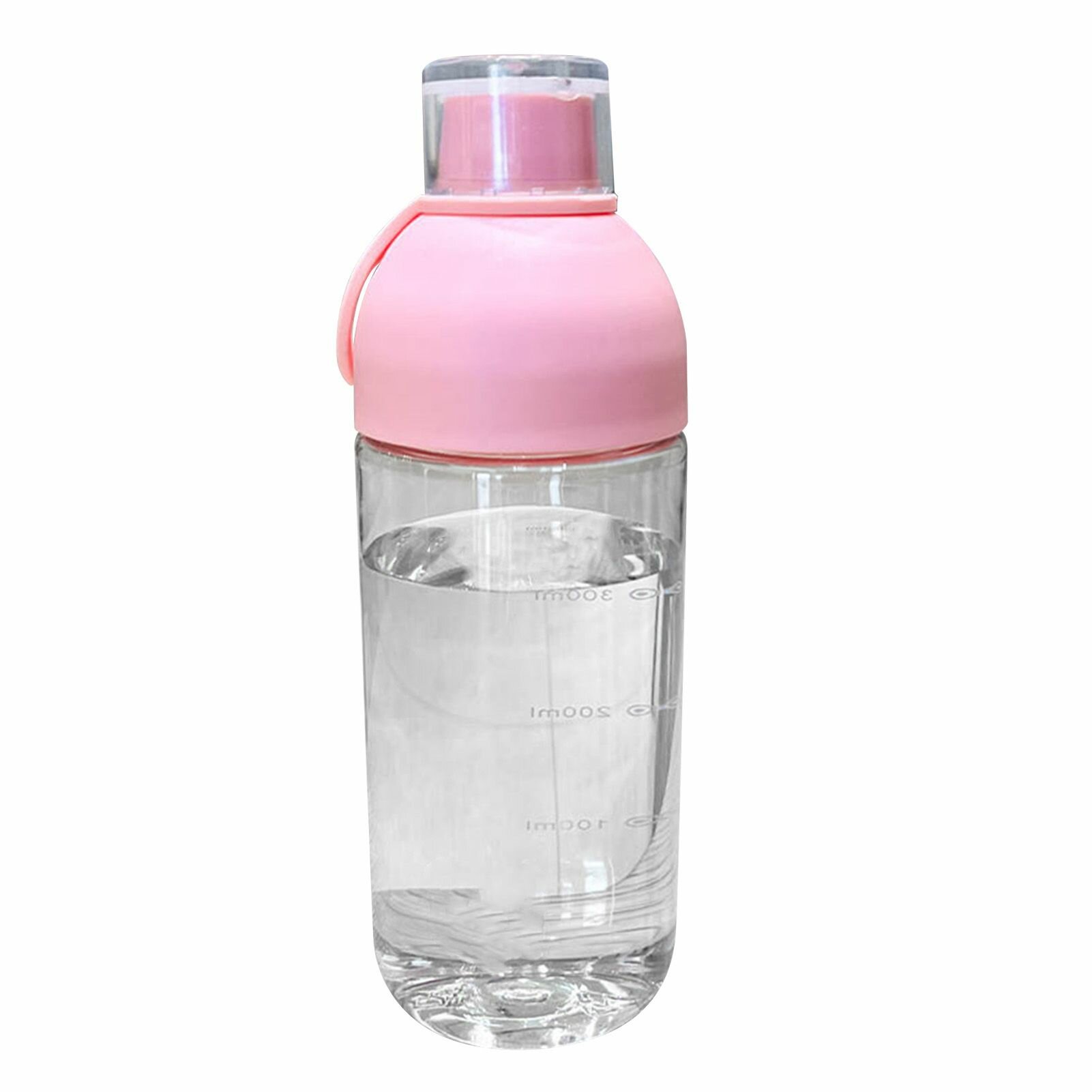 Детская бутылка для воды с мерной шкалой голубая портативная