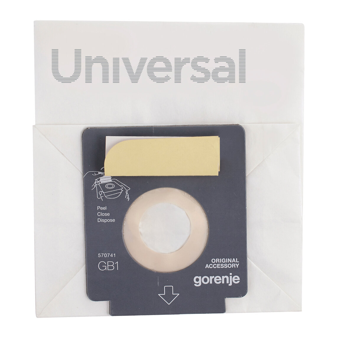 Комплект бумажых мешков для пылесоса Gorenje GB1PBU