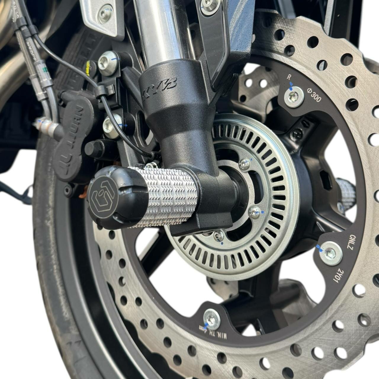 Пеги в ось переднего колеса STELS M502 CRAZY IRON
