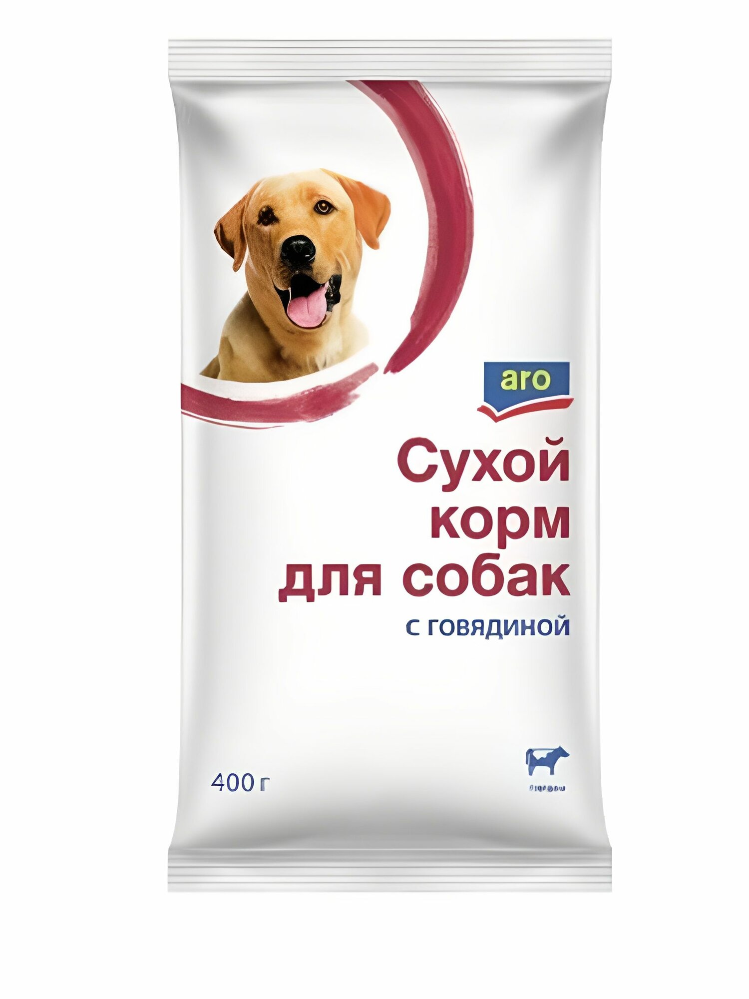 Сухой корм Aro с говядиной для собак 400 г