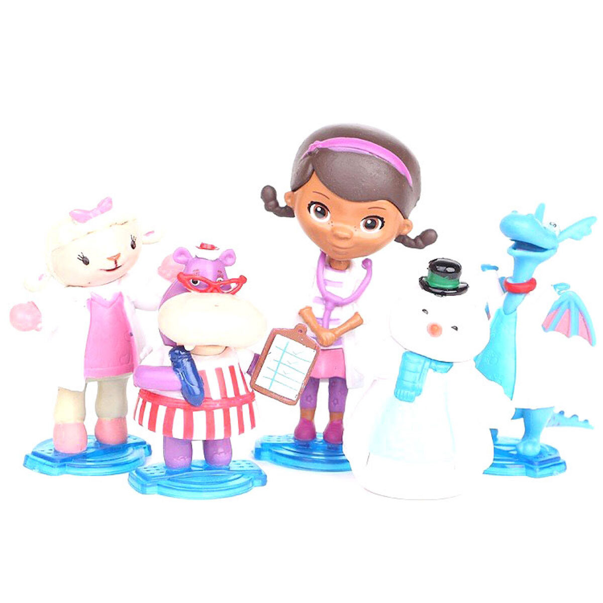 5 шт./лот Docs McStuffins аниме фигурка игрушка статуэтка