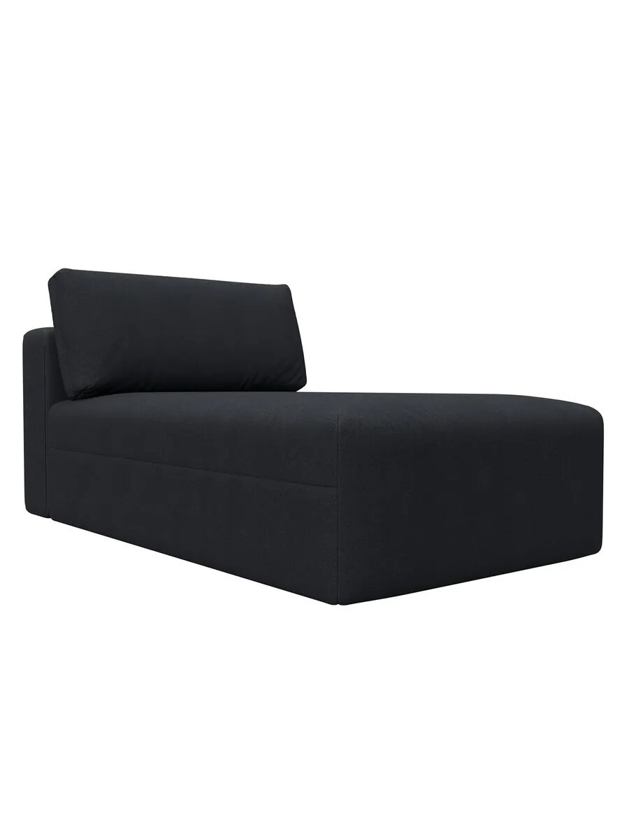 Модуль канапе из модульного набора Лего, с ящиком для белья, замша