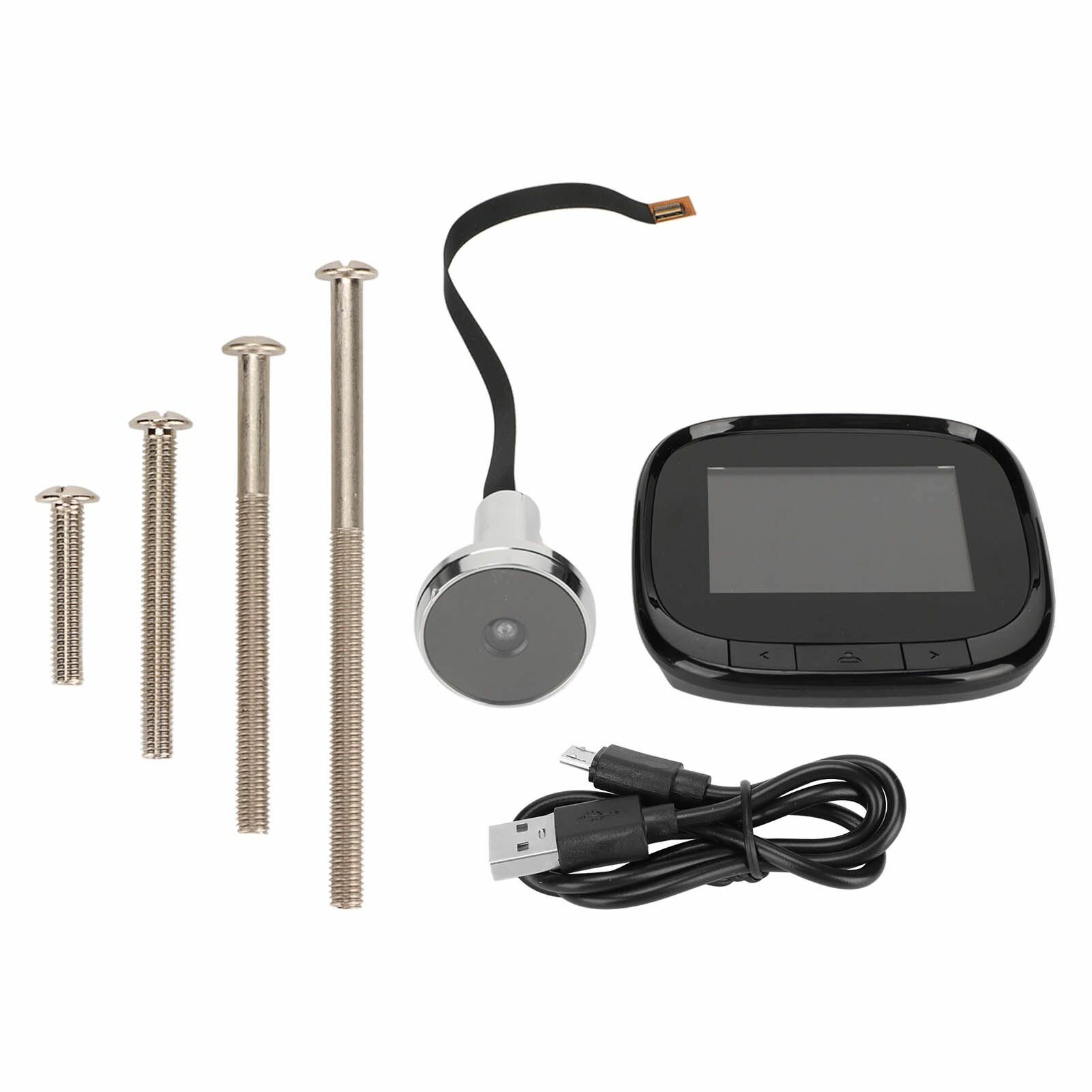 Цифровой дверной глазок 2.4", 90 , широкоугольный, видеодомофон