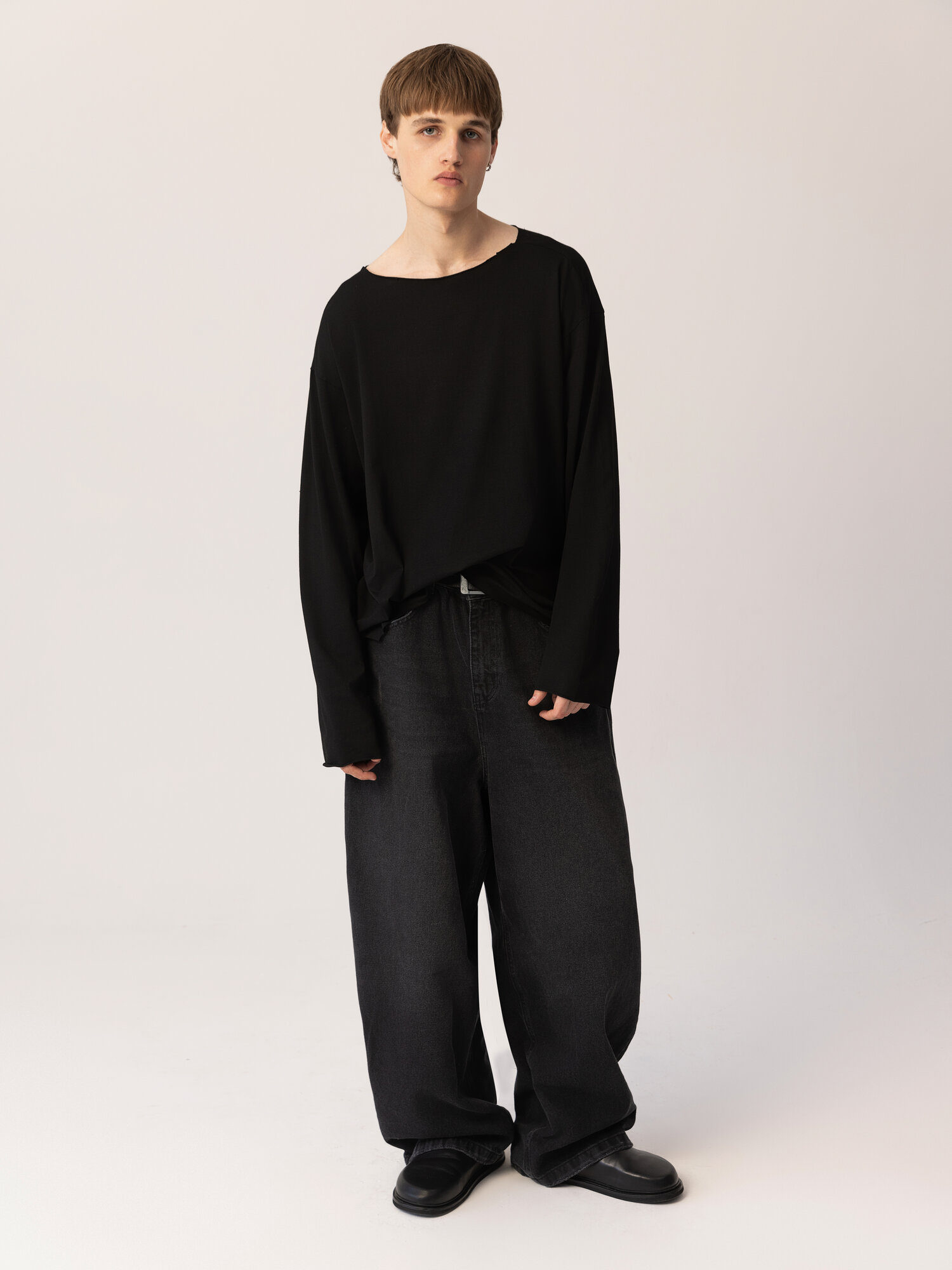 Джинсы багги  OPEN SYMBOLS [uniform]