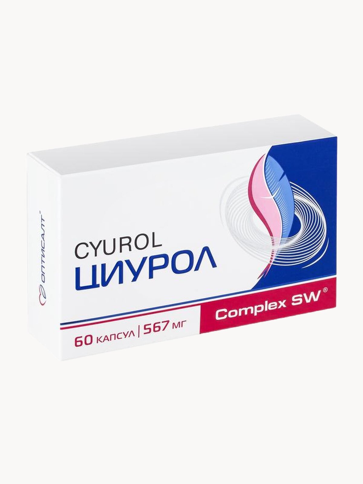 Противомикробный антибактериальный комплекс при цистите "Циурол", 60 капсул