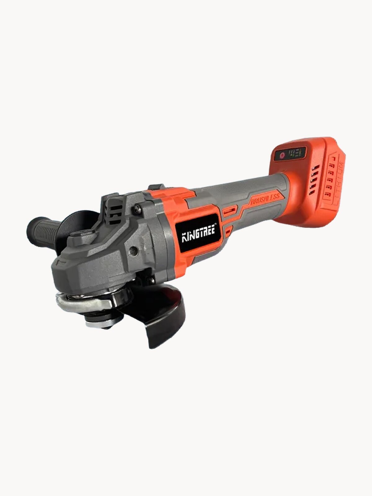 Болгарка аккумуляторная / УШМ 125 мм / Угловая шлифмашина бесщеточная, Бумажная коробка（Без батарей）