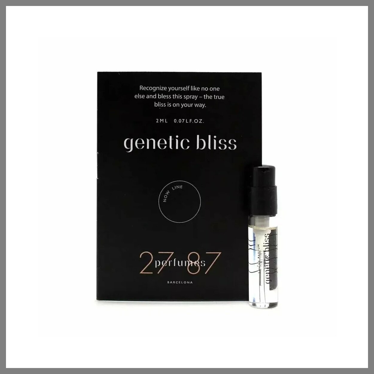 27 87 Perfumes Genetic Bliss парфюмерная вода унисекс 2мл