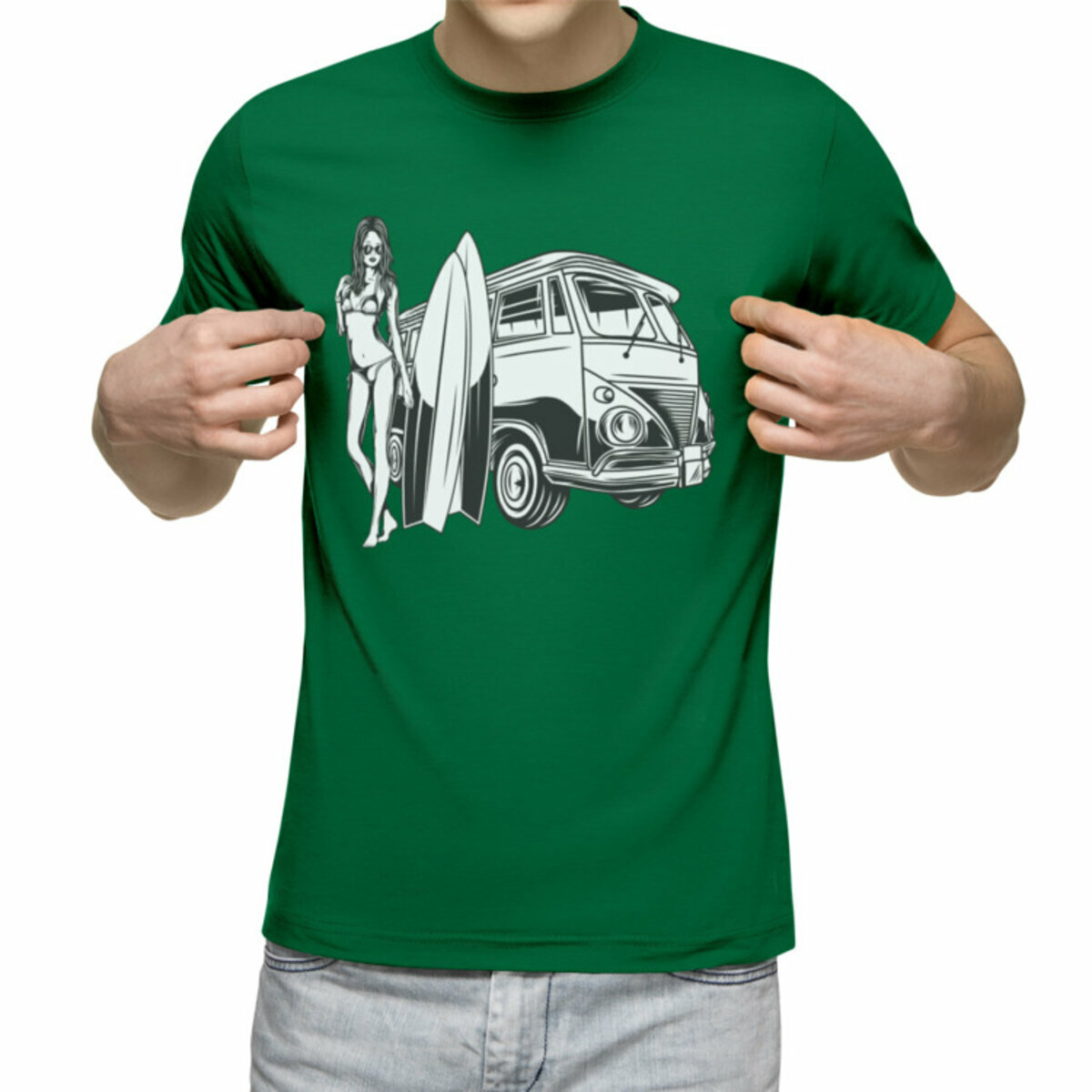 Футболка для плавания