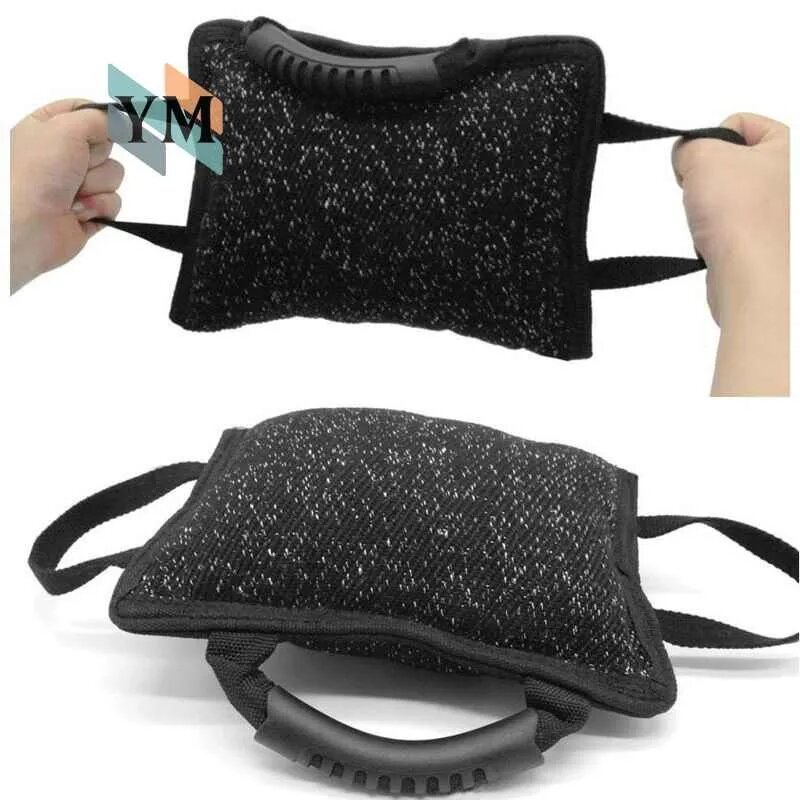 Дрессировочная подушка ухватка для собак, прочная игрушка из спецткани для игр, дрессировки и перетяжек