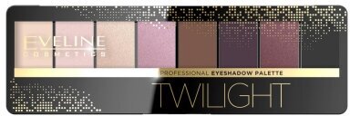 Палетка теней для век Eveline Eyeshadow Professional № 02 Twilight, 8 тонов