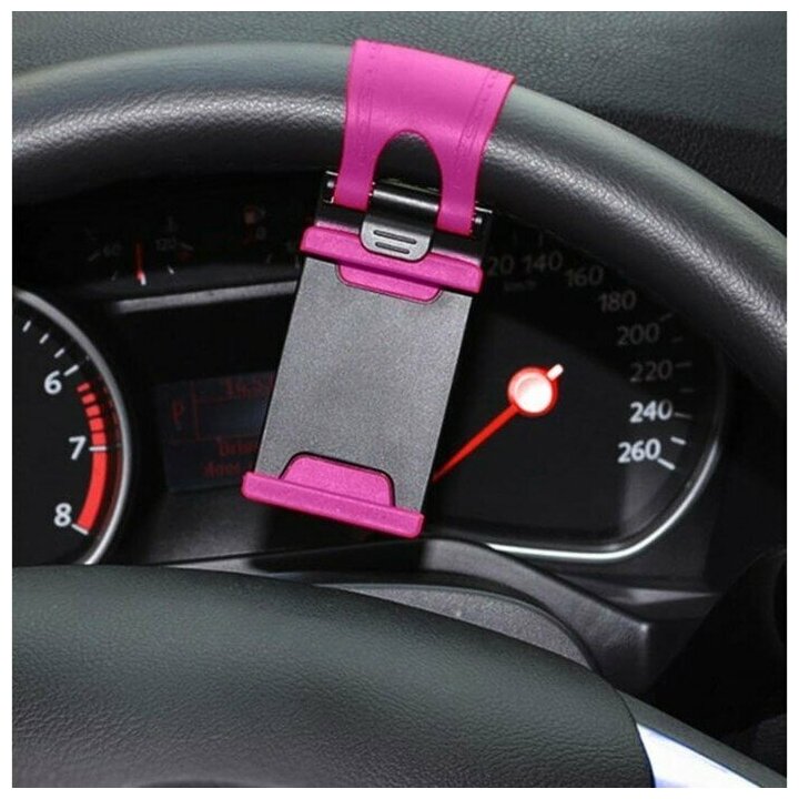 Держатель телефона TORSO на руль, раздвижной 55-70 мм, микс, 936820