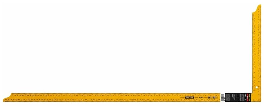 Цельнометаллический угольник STAYER METER 1000x370 мм, из пружинной стали 3438-100, облегчает работу