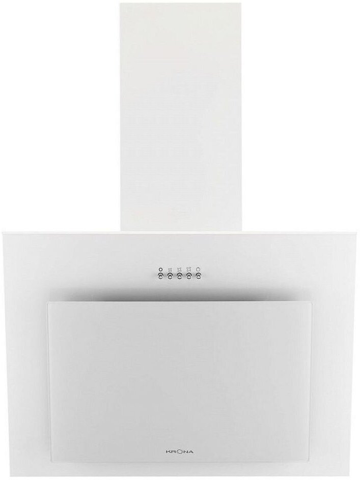 Каминная вытяжка Krona Fiona 600 PB белый (ка-00001994)