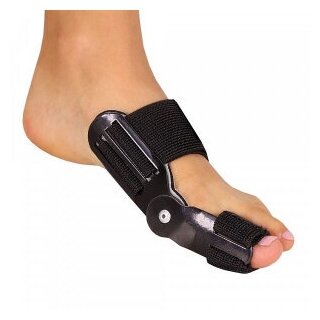 Бандаж д\приведения 1-го пальца стопы корригир F-720 универсальный черный