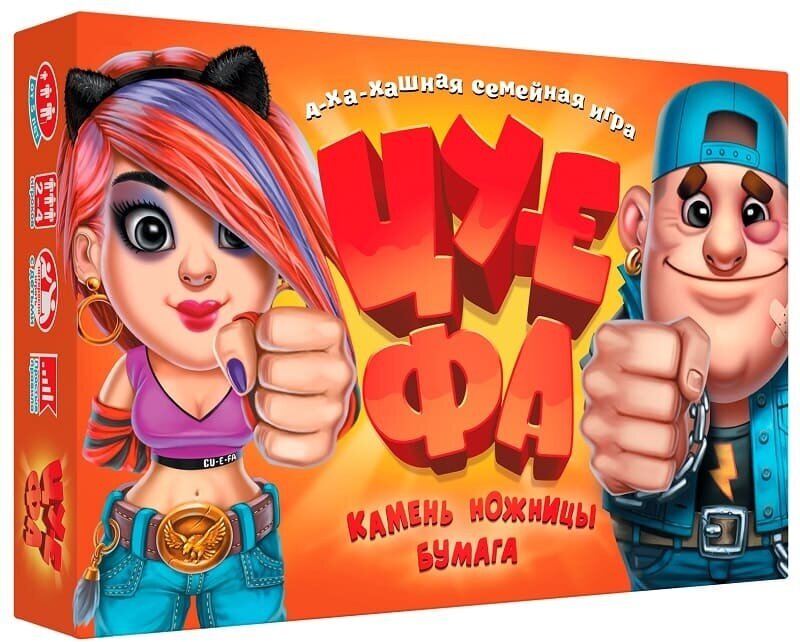 Настольная игра DoJoy Камень, ножницы, бумага - Цу-е-фа!