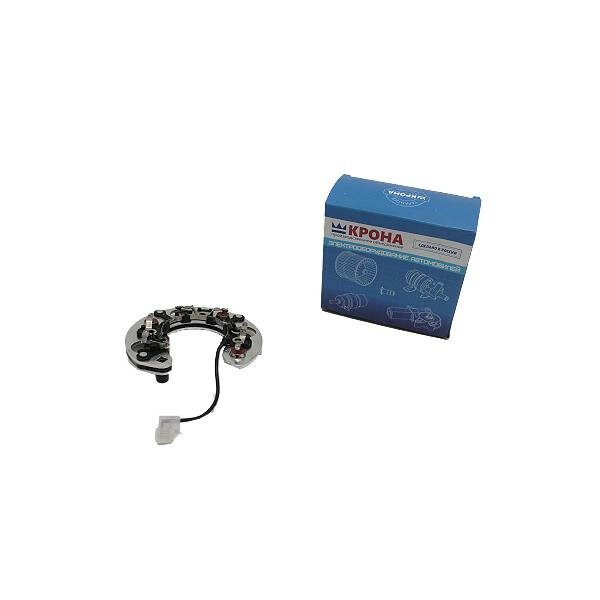 Блок выпрямительный ВАЗ-2108-09 (диодный мост) (генератор 372.3701-02 КЗАТЭ)(крона)