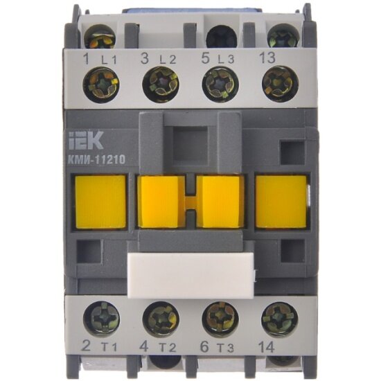 Контактор Iek КМИ-11210 12А 400В/АС3 1НО, KKM11-012-400-10