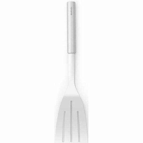 Лопатка с прорезями Brabantia Profile NEW 250682 большая 35,7 см, стальной