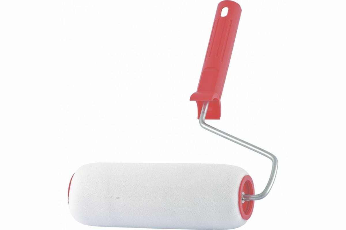 Валик малярный "888" 6х47х250мм, в сборе поролоновый , толщина 12мм