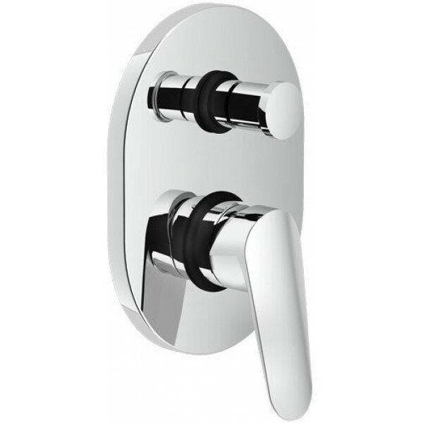 Смеситель для ванны Nobili Blues BS101100CR (внешняя и скрытая часть)