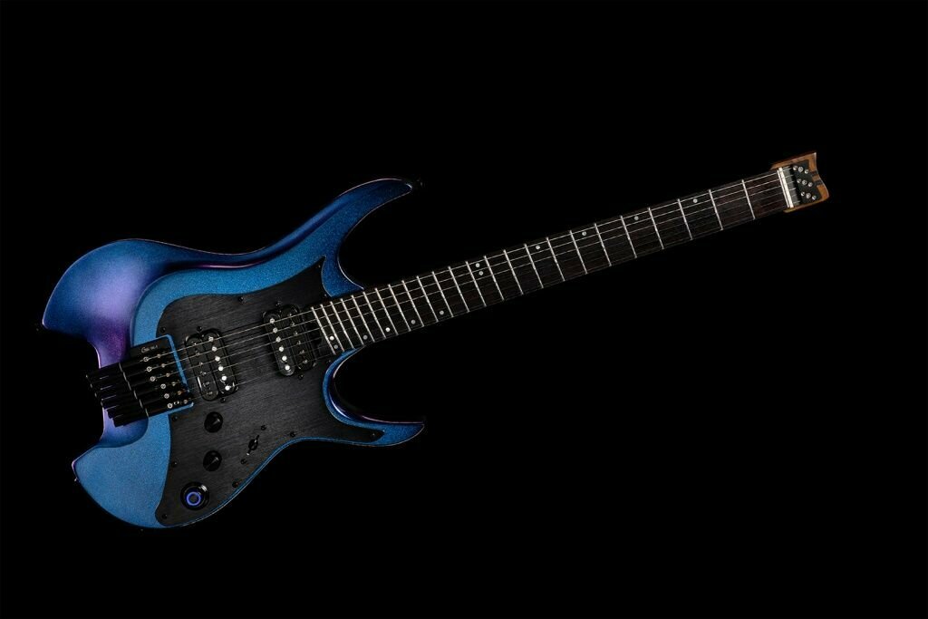 W900-Wing-900-650-APK Электрогитара безголовая, фиолетовая, GTRS