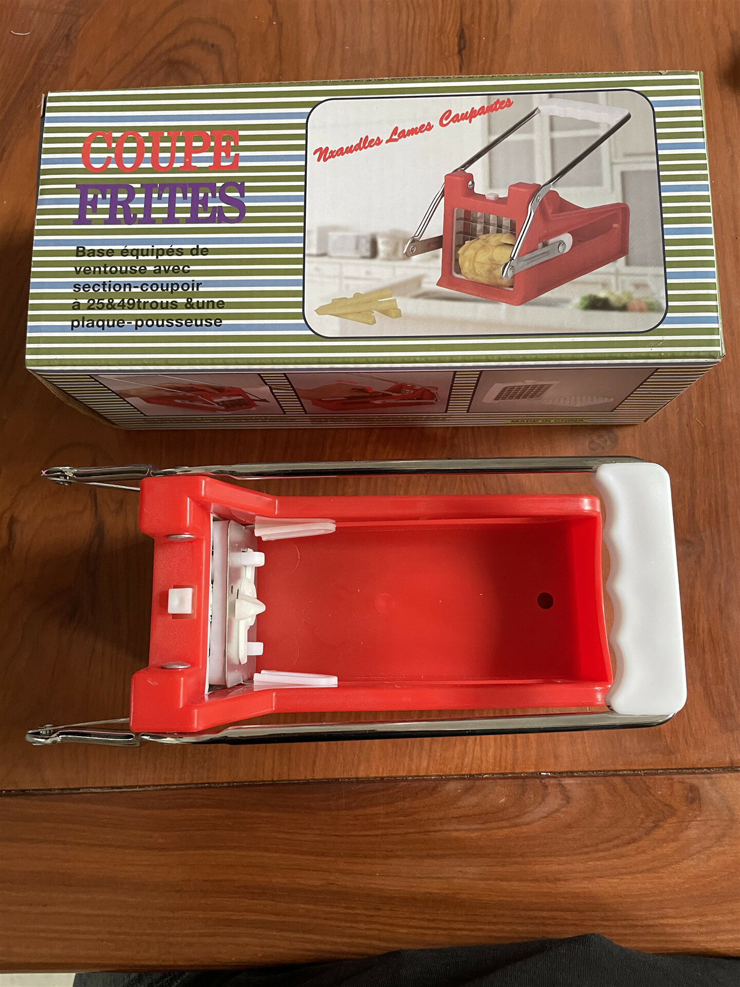 Креативный домашний кухонный ручной картофелерезка для полосок картофеля, разделитель для картофеля фри, инструмент для картофеля