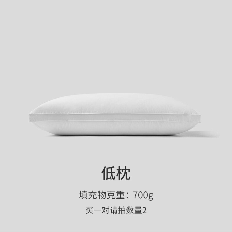 2025 Чистый хлопковый наполнитель для подушки, высококачественная полностью хлопковая подушка для пятизвездочных отелей, одиночная и двойная, для студенческого общежития, подушка для защиты шеи, подарочная подушка