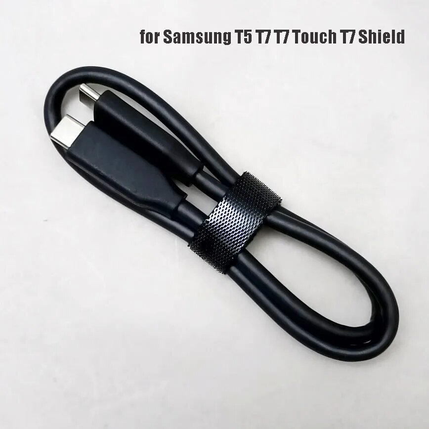 Кабель Type C USB3.1 3.2 Gen2 50 см для Samsung T5 T7 Type C to Type C