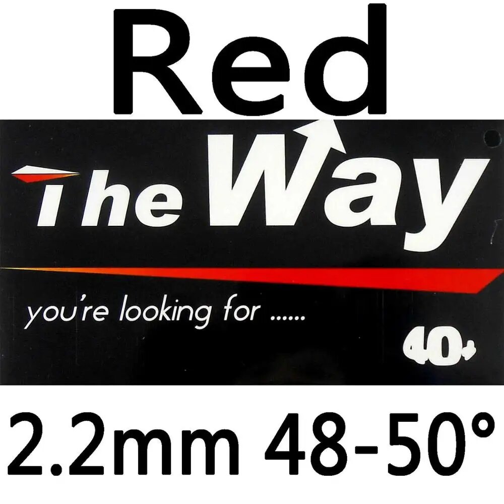 Palio The Way 40+ Пипсы для настольного тенниса Red 2.2mm H48-50