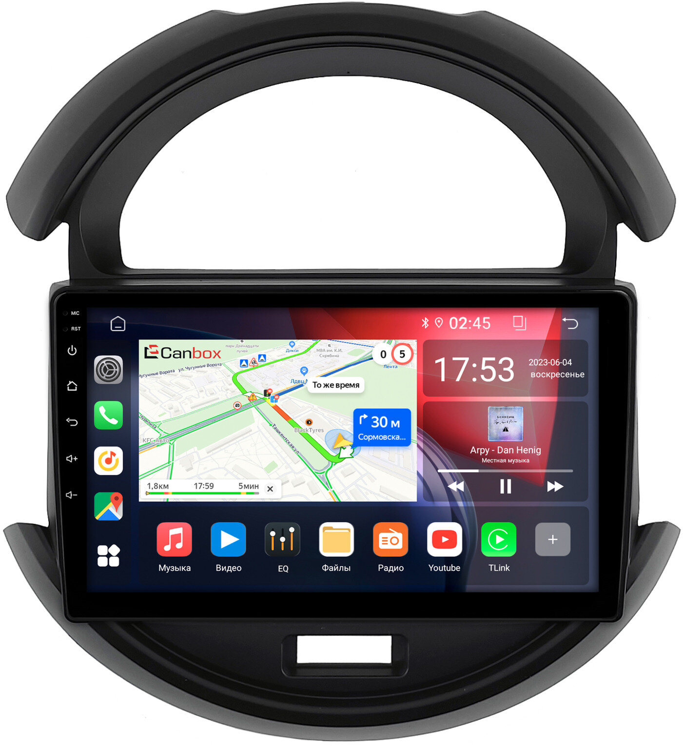 Штатная магнитола Canbox GT10-0661 для Suzuki S-Presso 2019-2024 2/32 на Android 10 (IPS, DSP, CarPlay)
