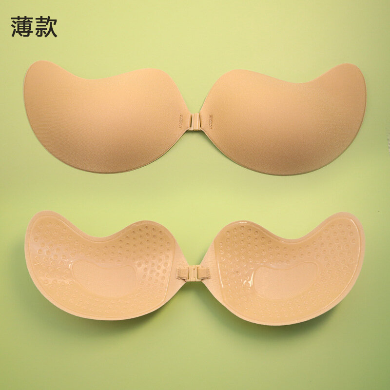 Накладка на грудь "Чашечка манго", силиконовая, антибликовое покрытие, размер B